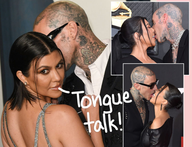 Kourtney Kardashian Reveals Oddly Practical Reason Why She Tongue ...