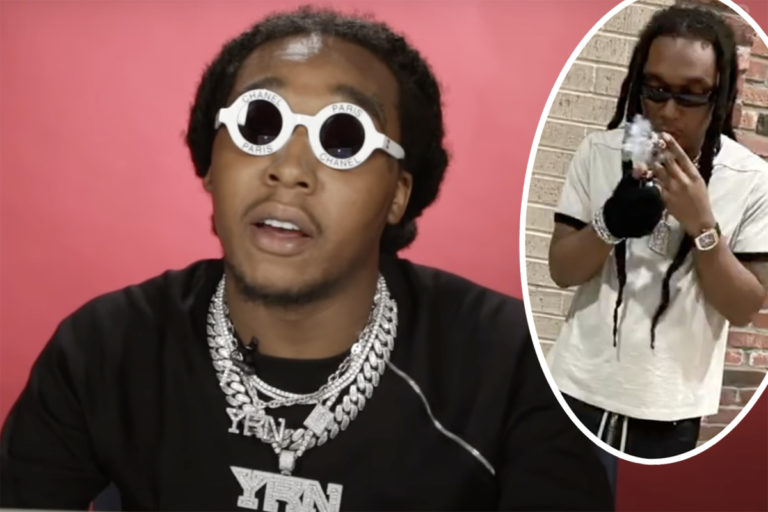 Migos Rapper Takeoff Dead At 28 - Shot & Killed In Houston - Perez Hilton