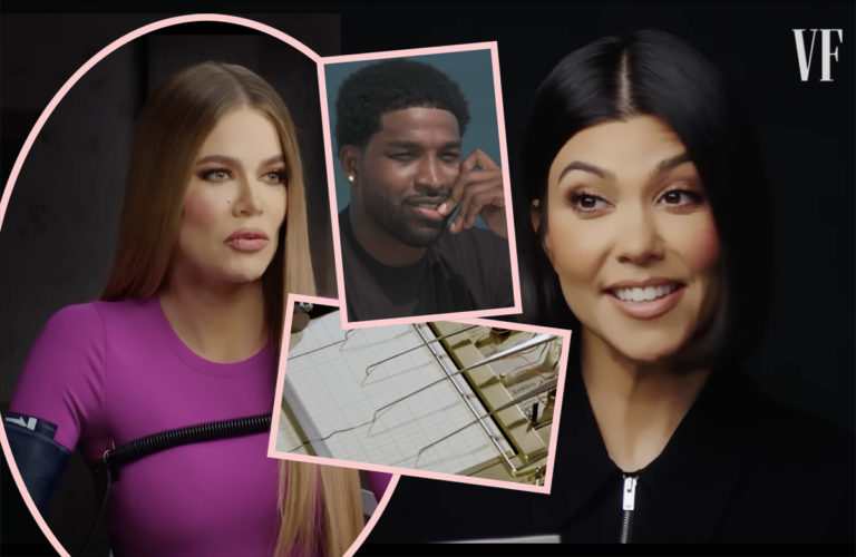 Kourtney Kardashian Asks Khloé If Shes Still Having Sex With Tristan In Lie Detector Test Vid