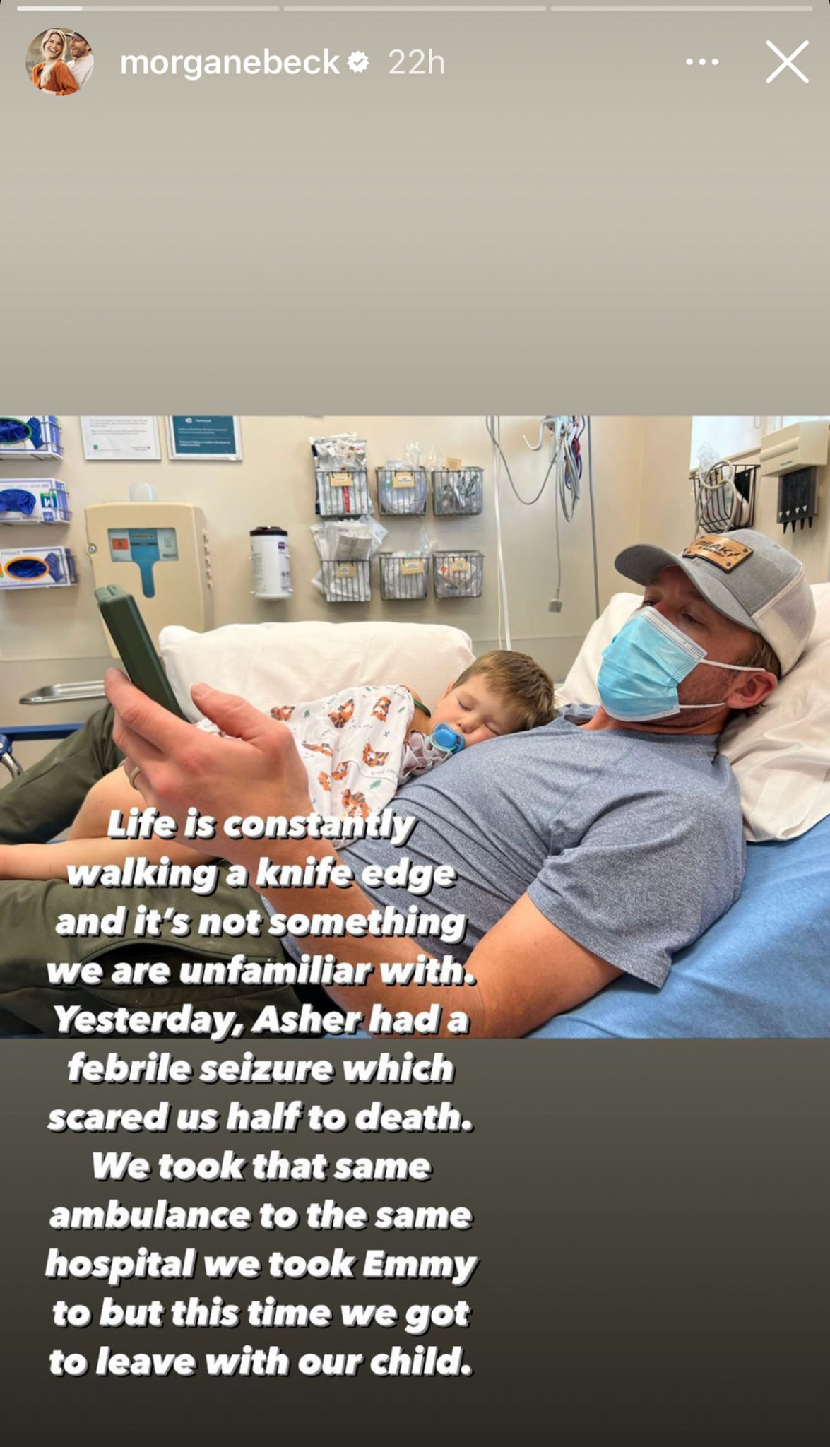 Bode Miller & Wife Morgan Beck’s 3-Year-Old Son Rushed To Same Hospital ...
