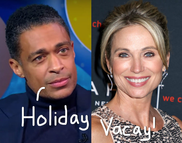 T.J. Holmes & Amy Robach Vacationing Together For The Holidays... In ...