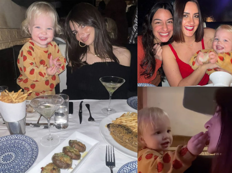 Emily Ratajkowski Celebrated Christmas With THIS Cutie! - Perez Hilton