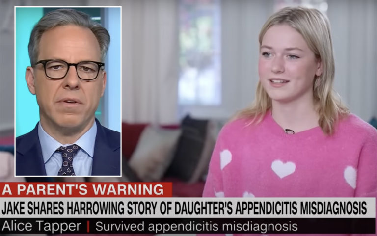 Jake Tapper's Daughter Nearly Died After 'Entirely Preventable' Medical ...