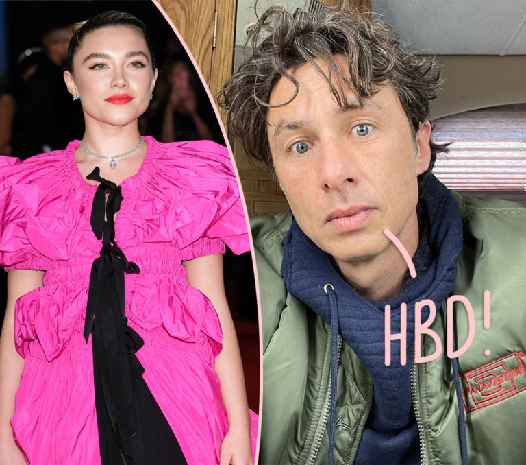 Zach Braff Shouts Out 'Legend' Ex Florence Pugh In Lovely Birthday Post ...