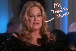 Jennifer Coolidge Gets Hilariously Bleeped During Emotional Golden ...