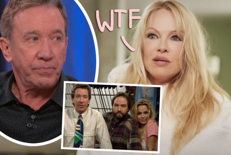 Pamela Anderson Alleges Tim Allen Flashed His Penis At Her During First ...