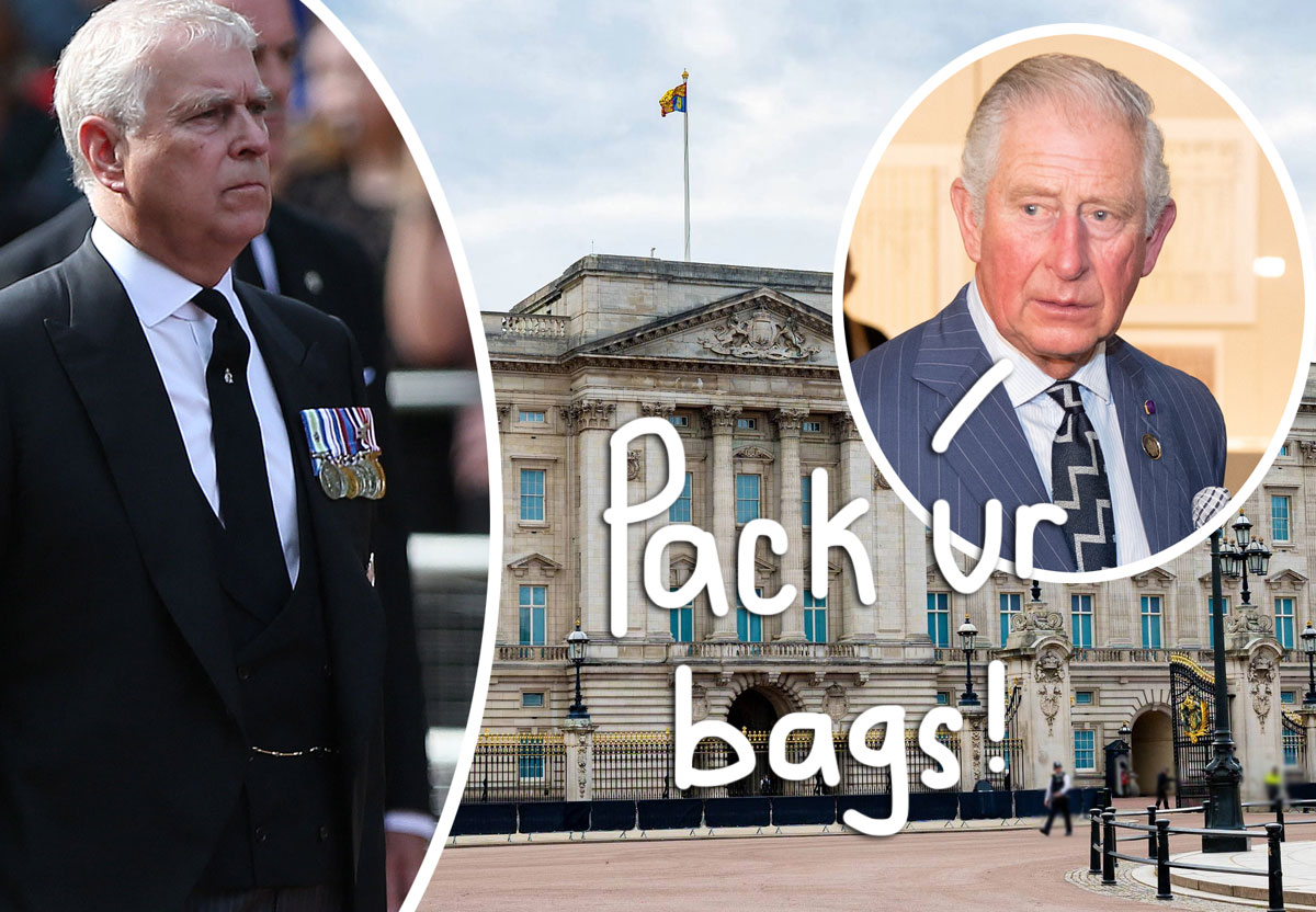 Prince Andrew BOOTED From Buckingham Palace - For Good! - Perez Hilton
