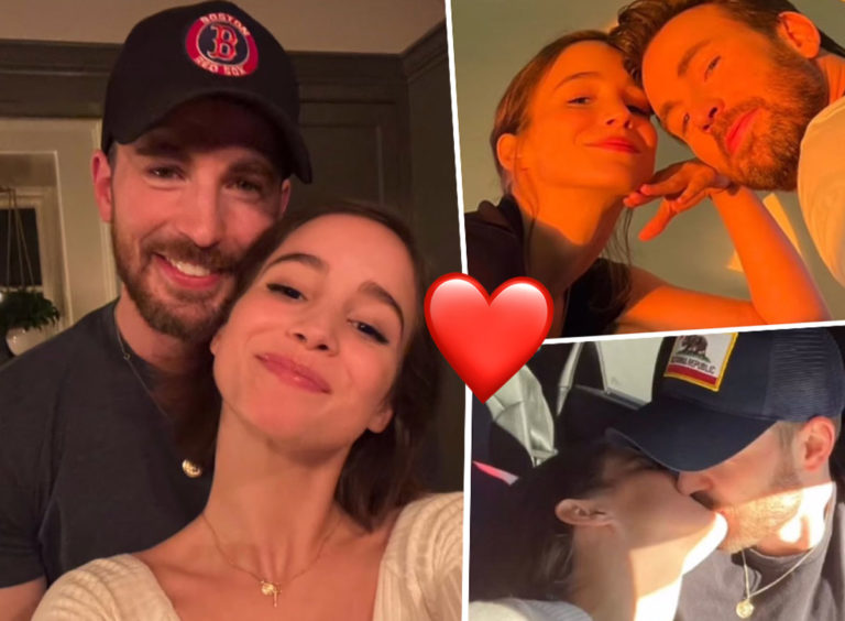 Chris Evans GUSHES Over Girlfriend Alba Baptista For Valentine's Day - And The Internet Can't ...
