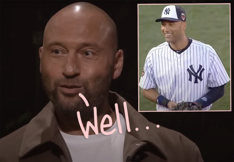 Wait, WHY Did Derek Jeter Secretly Wear A Golden Thong During A Baseball Game?! - Perez Hilton