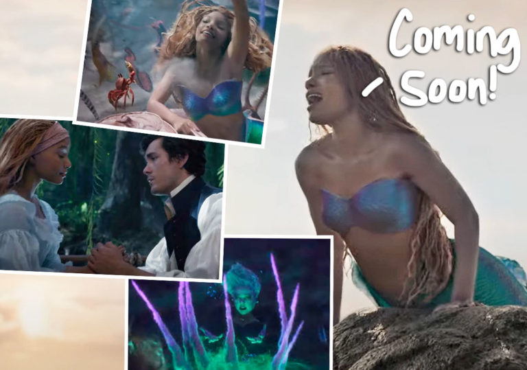 The Little Mermaid Trailer FINALLY Drops - WATCH! - Perez Hilton
