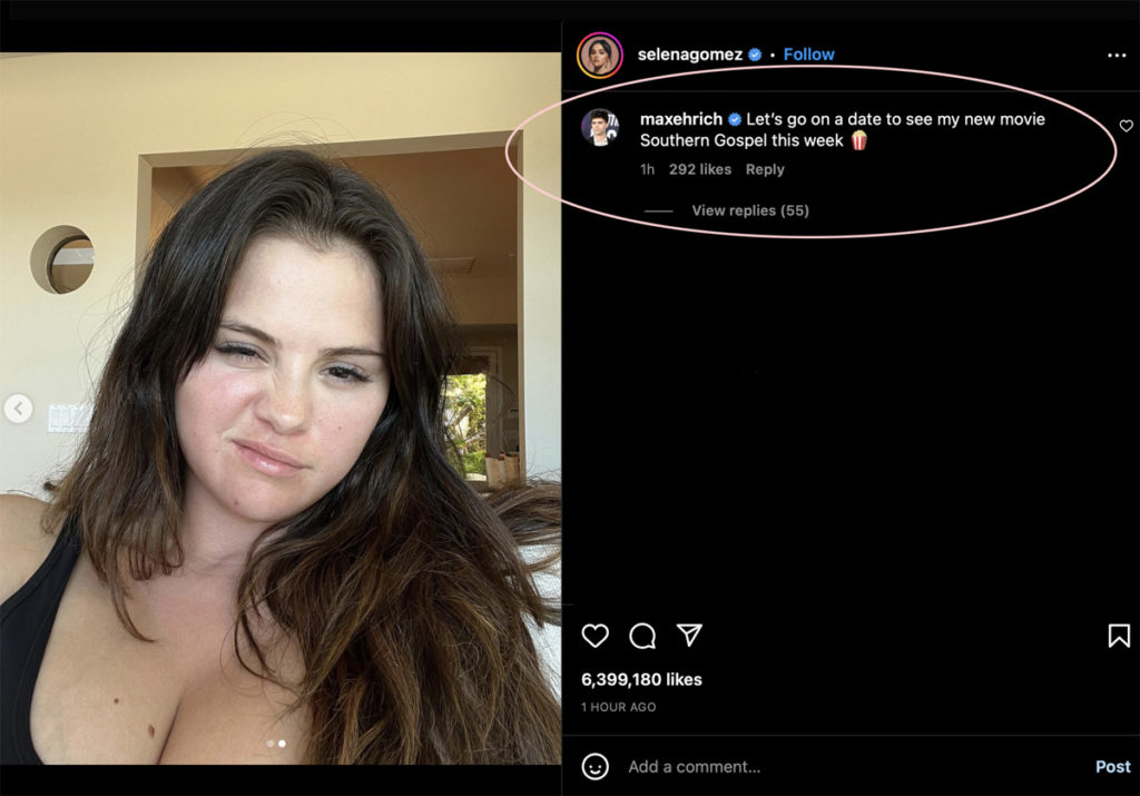 Selena Gomez Drops Curious Miley Cyrus Reference In Super HAWT Makeup-Free Selfie! - Perez Hilton