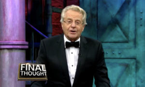 Jerry Springer's Final Thought That Brought Him To Tears... - Perez Hilton