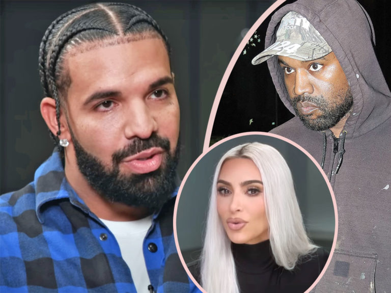 Drake JABS Kanye West With BRUTAL Kim Kardashian Divorce Reference In ...