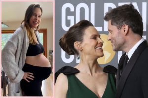 Hilary Swank In 'Pure Heaven' After Welcoming Twins With Philip Schneider! - Perez Hilton