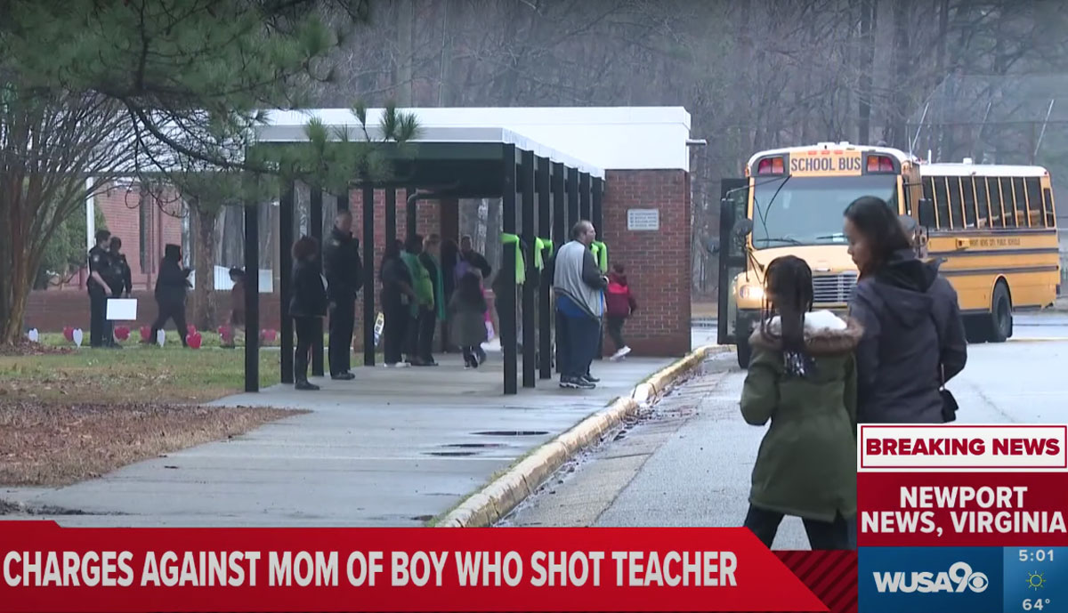 Mother Of 6-Year-Old Who Shot Virginia Teacher CHARGED With Felony ...