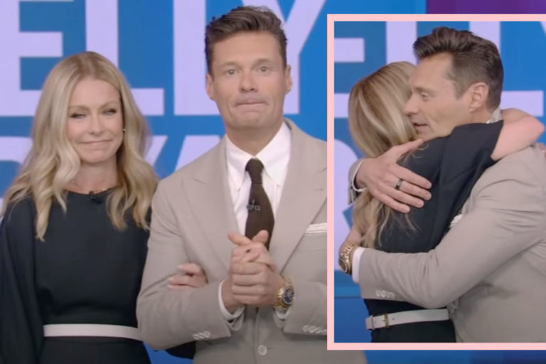 Ryan Seacrest & Kelly Ripa Say Emotional Goodbyes As He Leaves Show For ...