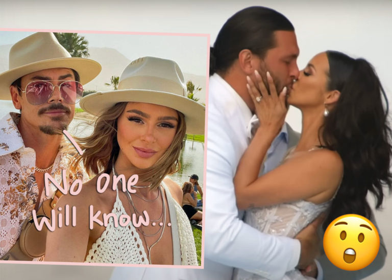 Scheana Shay's Wedding Dress Designers SAW Raquel Leviss & Tom Sandoval Making Out At The ...