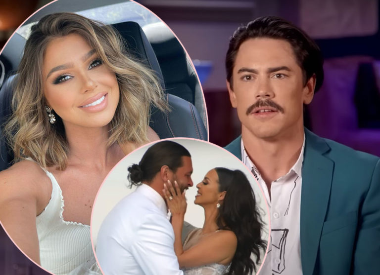 Tom Sandoval & Raquel Leviss ‘Disappeared For Hours’ At Scheana Shay’s Wedding! - Perez Hilton