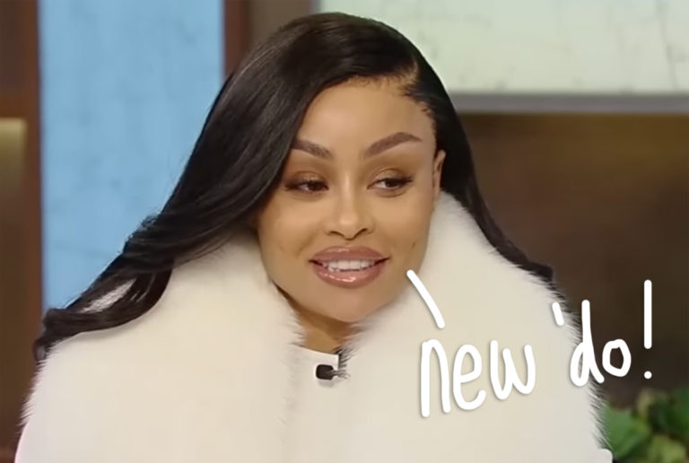 Blac Chyna Shaved Half Her Hair Off! See Her New Look HERE! - Perez Hilton