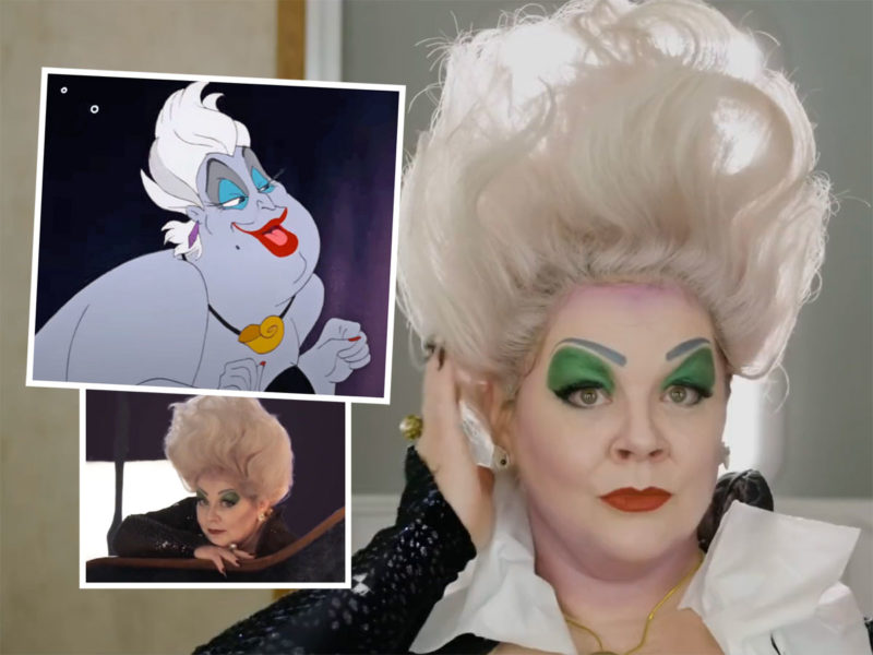 The Little Mermaid Makeup Artist Defends Melissa McCarthy's Ursula Look ...