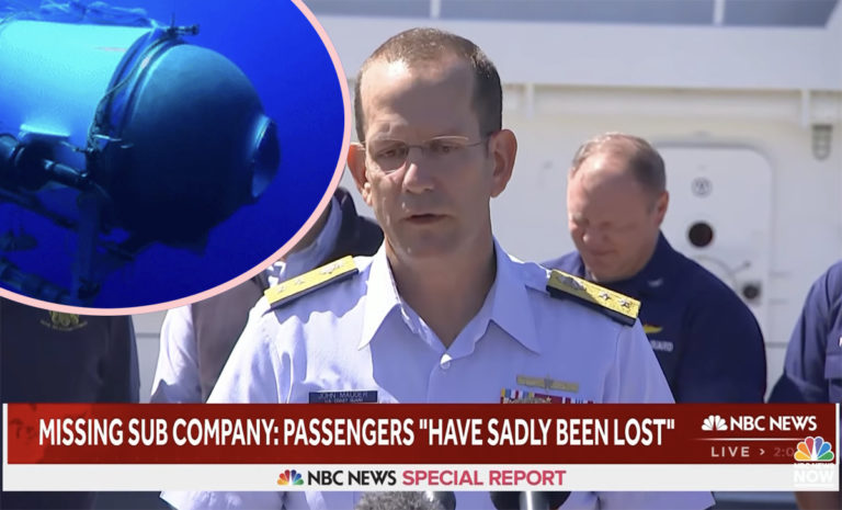 Titanic Sub Press Conference: Implosion Confirmed But Timing Unclear ...