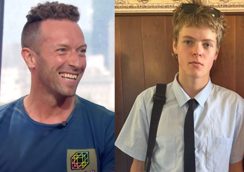 Seeing Double? Gwyneth Paltrow’s Son Moses Looks Just Like Dad Chris ...