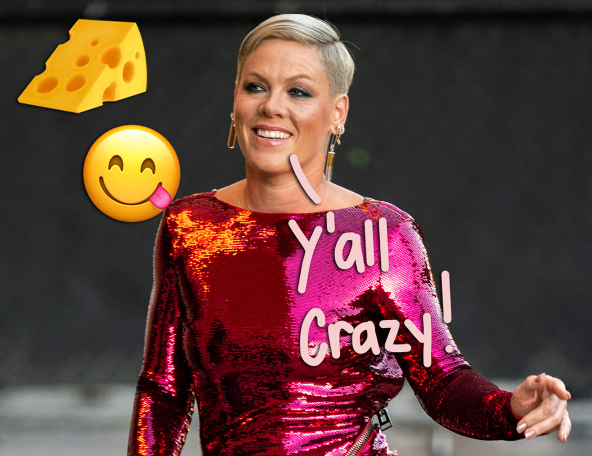 First Ashes, Now Cheese? Pink Is Getting The Weirdest S**T Thrown At ...
