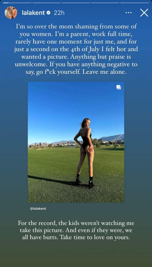 Lala Kent Is 'So Over The Mom Shaming' After Swimsuit Criticism! - Perez Hilton