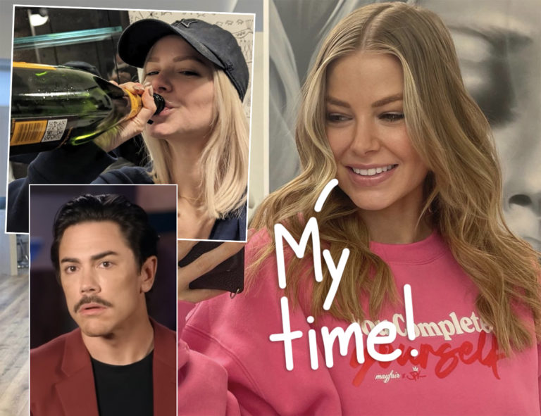 Ariana Madix Is On Top Of The World While Filming Vanderpump Rules At Ex Tom Sandoval's Bar ...