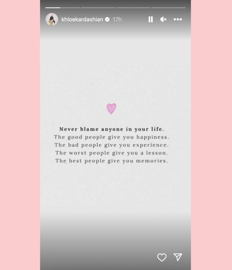 Khloé Kardashian Goes Cryptic After Kylie Jenner's Reunion With Jordyn ... Khloé Kardashian Goes Cryptic After Kylie Jenner's Reunion With Jordyn ...