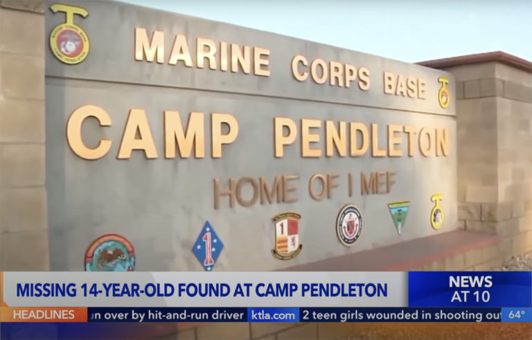 Missing 14 Year Old Girl Found In Us Marine Barracks Aunt Says She