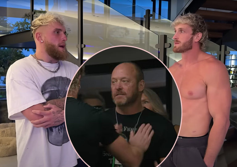 Jake & Logan Paul Claim Their 'Abusive' Dad Would 'Slap The S**t' Out ...