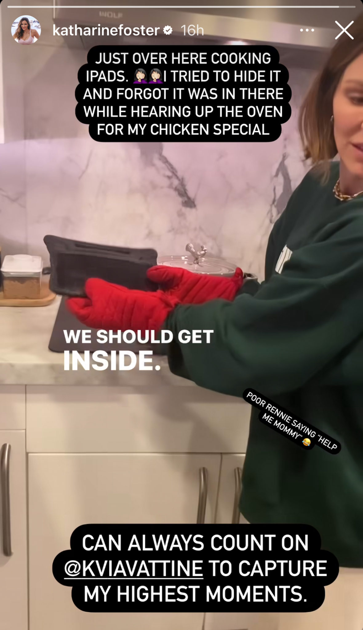 Katharine McPhee Accidentally Baked Her Son’s iPad In The Oven While ...