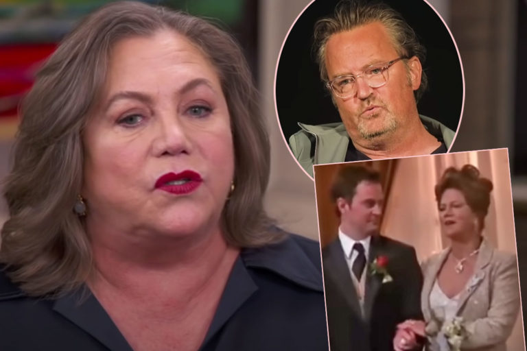 Kathleen Turner Reflects On TV Son Matthew Perry’s ‘Good Heart’ After ...