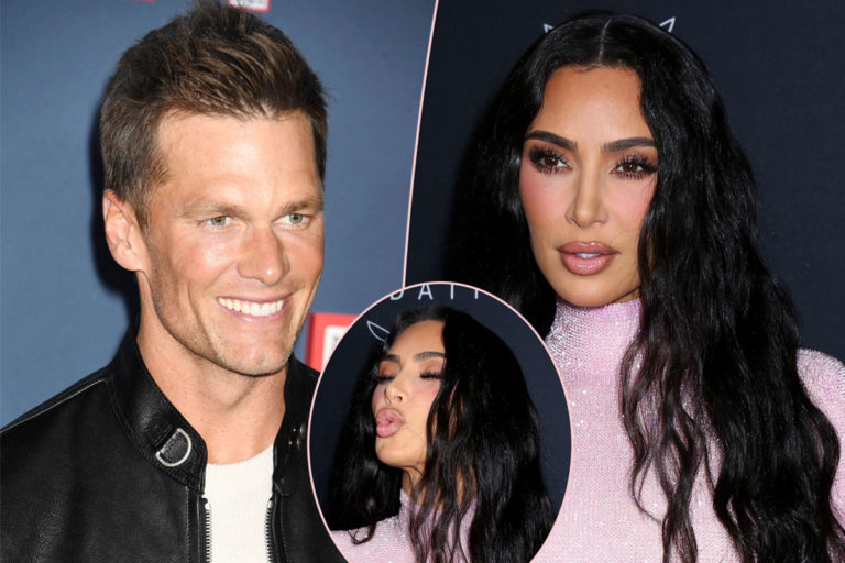Kim Kardashian & Tom Brady Getting ‘Flirty’ - In The Richest Way Possible! - Perez Hilton