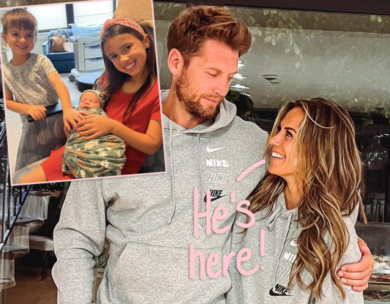 Jana Kramer & Fiancé Allan Russell Welcome First Child Together ...