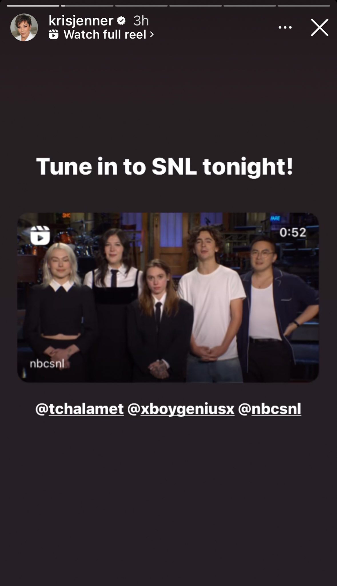 Kris Jenner Shows Support For Daughter Kylie’s Boyfriend Timothée ...