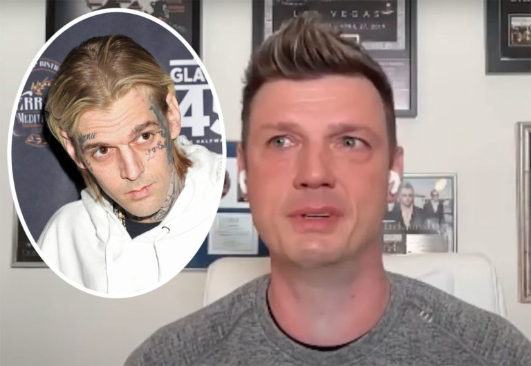 Nick Carter Breaks Down Crying, Brother Aaron's Death Still 'Hurts' So ...