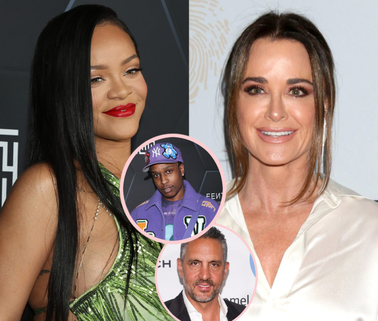 Rihanna & Kyle Richards Go Shopping With A$AP Rocky & Mauricio Umansky ...