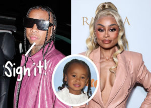What?! Blac Chyna & Tyga Force Guests to Sign $500K NDA To Attend Son ...