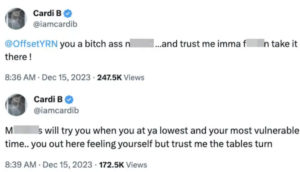 Cardi B LASHES OUT At Ex Offset For Doing Her 'Dirty' For 'Years' In ...