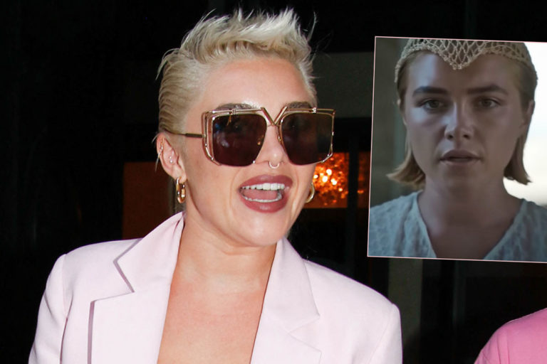 Florence Pugh Hit In Face With Flying Object At Dune Photoshoot In ...