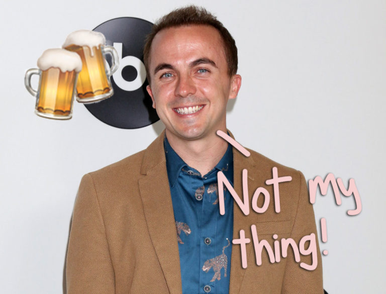 Malcolm In The Middle Star Frankie Muniz Has NEVER HAD ALCOHOL - At 38 Years Old! - Perez Hilton