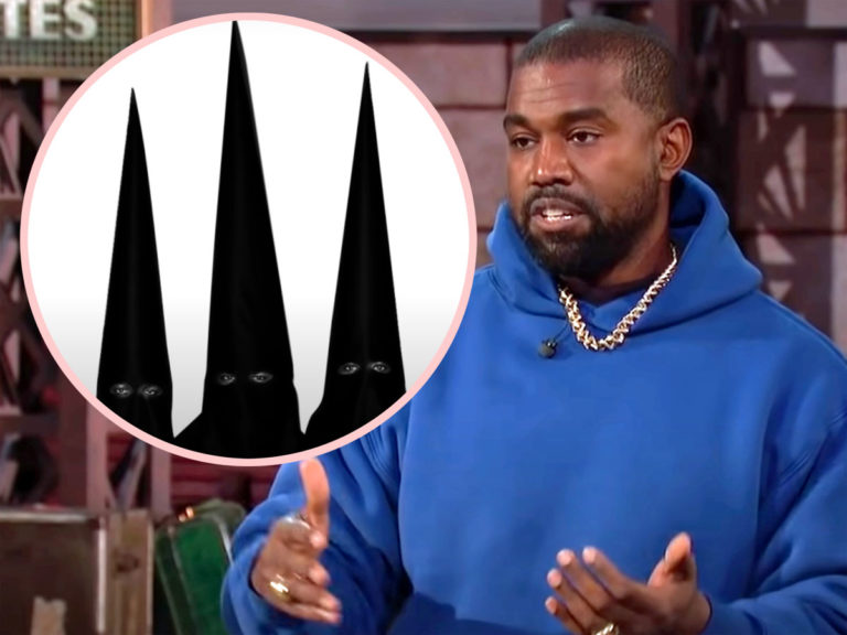 Kanye West Back At It Again - Wears KKK-Style Hood At Album Listening ...