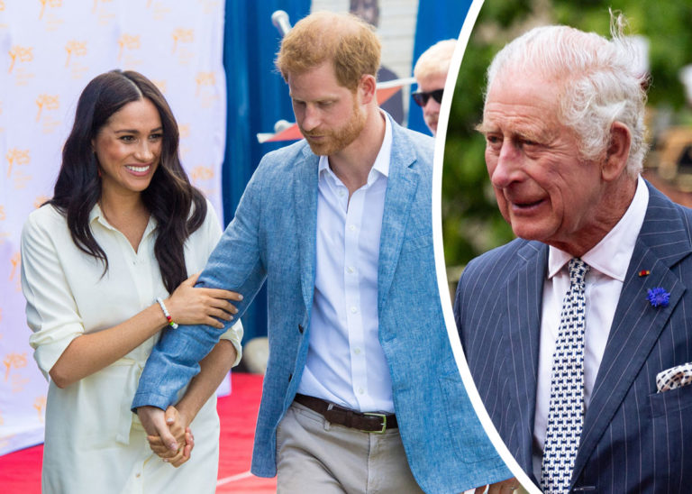 Meghan & Harry Walk Carpet At Jamaican Bob Marley Film Premiere - But ...