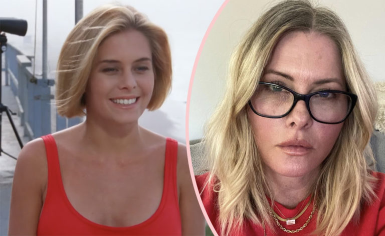 Baywatch Star Nicole Eggert Blames Breast Implants For Cancer Battle ...