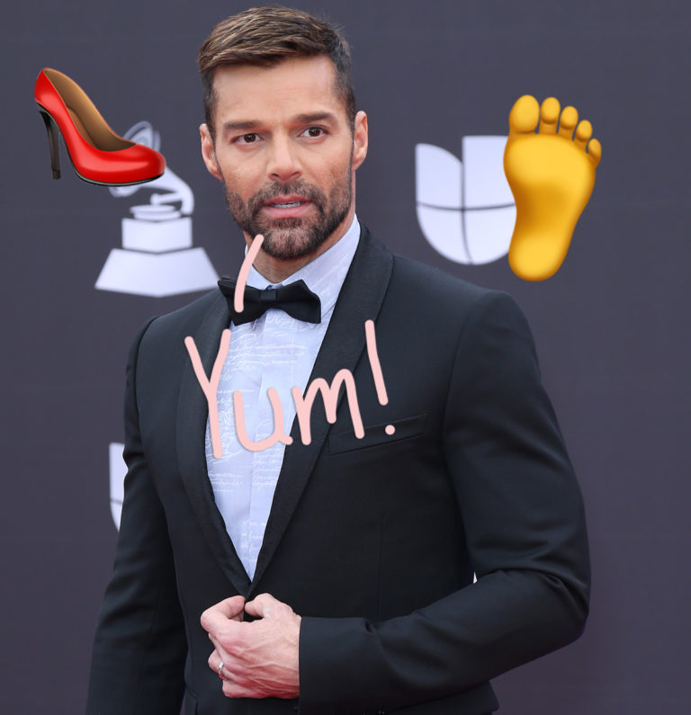 Ricky Martin Opens Up About His 'Crazy' Foot Fetish! - Perez Hilton