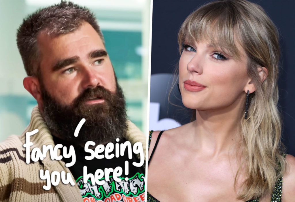 Part Of The Family! Taylor Swift & Jason Kelce Share Cute AF Greeting ...