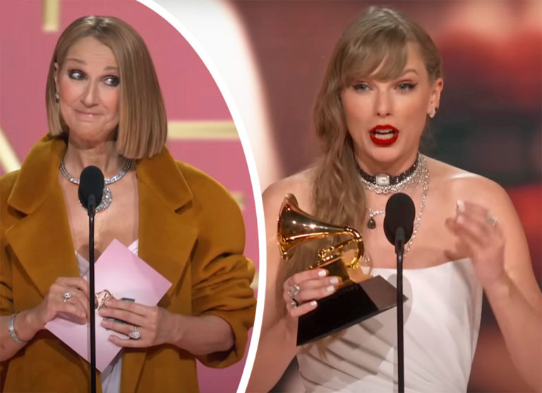 Taylor Swift Sparks OUTRAGE Among Céline Dion Fans & Grammys Viewers - Here's Why! - Perez Hilton