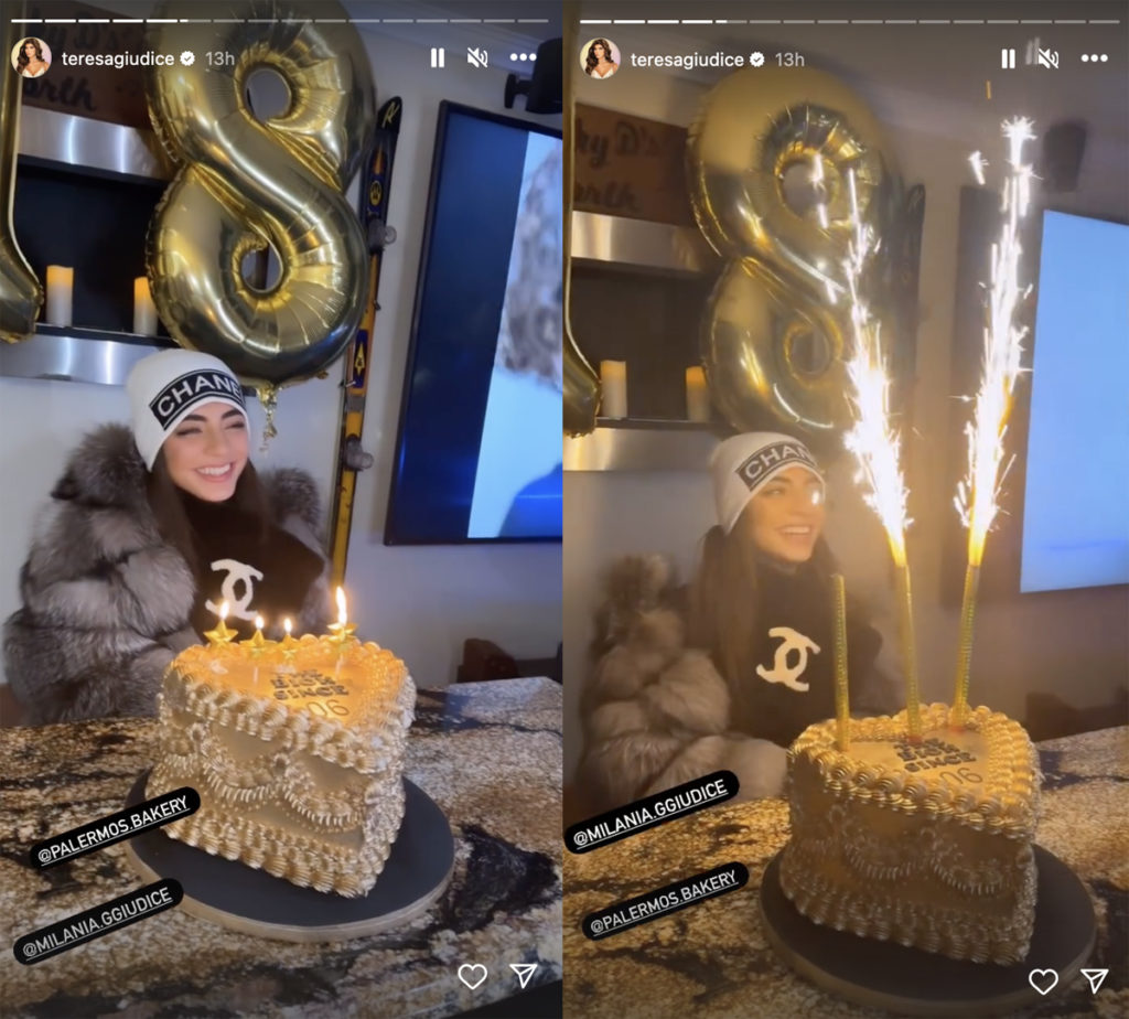 Wanna Feel Old Teresa Giudices Daughter Milania Just Turned 18